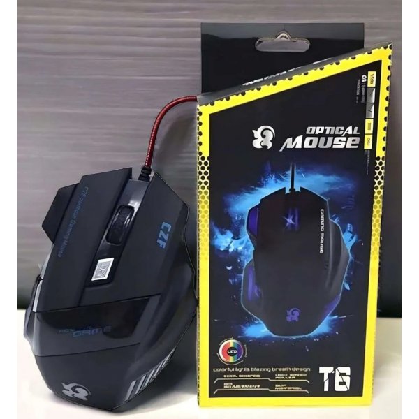 Optical T6 Mouse Gaming Price in Bangladesh | BDStall