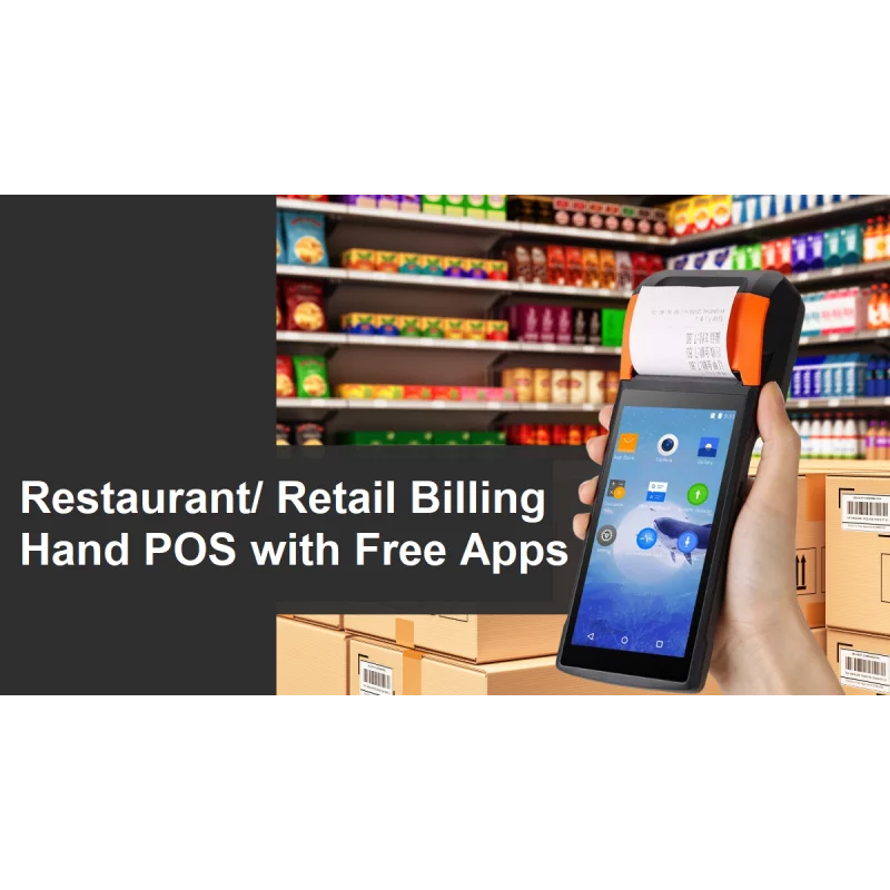 V2 Pro Restaurant / Retail Billing Hand POS with Free Apps Price in ...