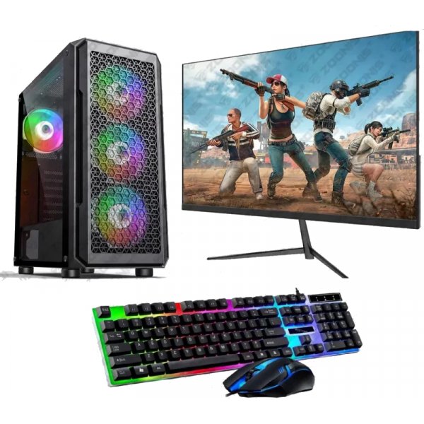 Desktop PC Core i5 end Gen 22-inch Borderless LED / 128GB SSD Price in ...