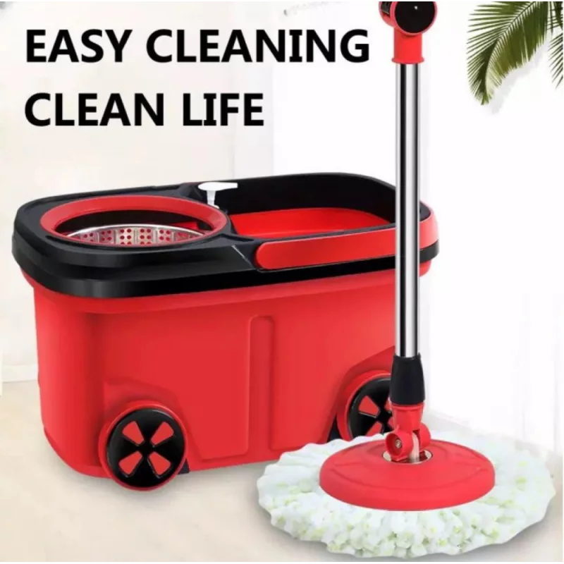 360° Auto Spin Home Cleaning Cotton Mop Price in Bangladesh | BDStall