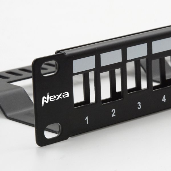 Nexa NX-PP-24BM-1U Cat 6A 24-Port Patch Panel Price in Bangladesh | BDStall
