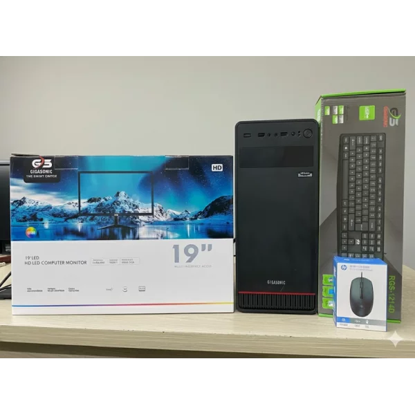 Desktop PC Core i5 4th Gen 128GB SSD & Gigasonic 19" LED Price in ...