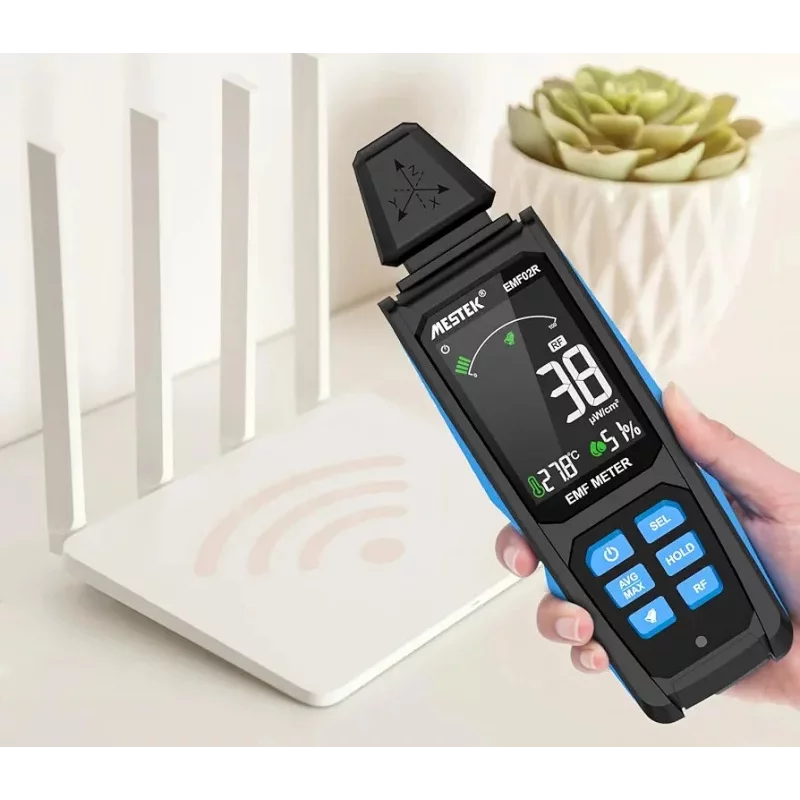 Mestek EMF02R EMF 30MHz-8GHz Electromagnetic Radiation Meter Price in ...