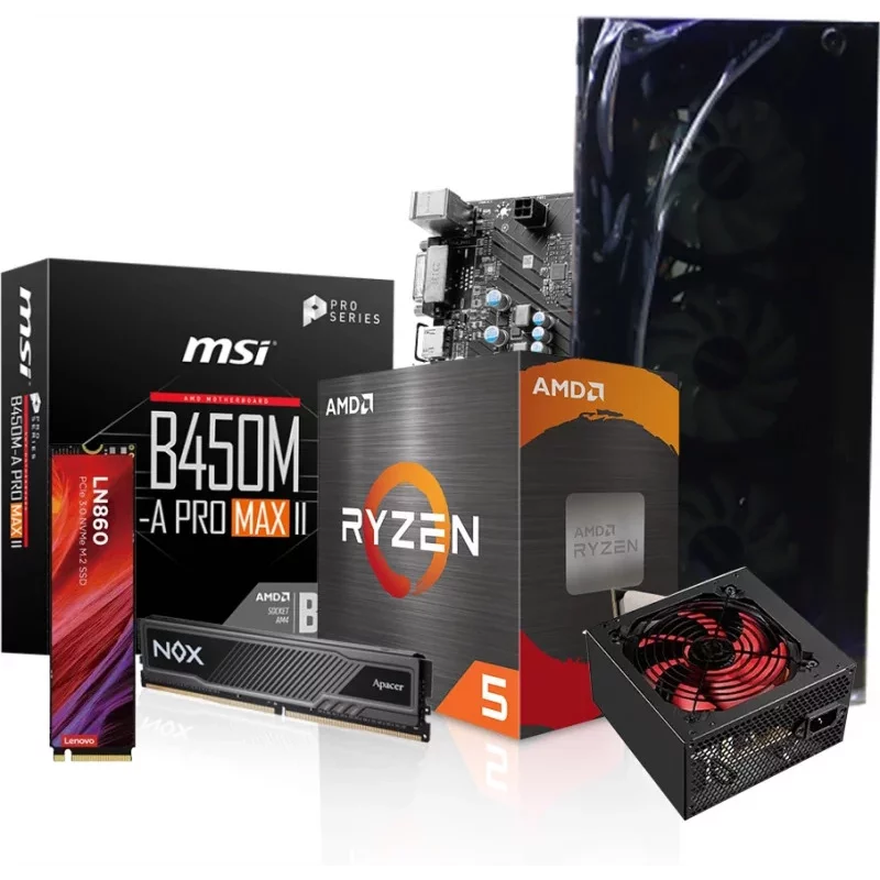 Desktop PC Ryzen 3400G 120GB SSD & Lenovo 19" LED Price in Bangladesh ...