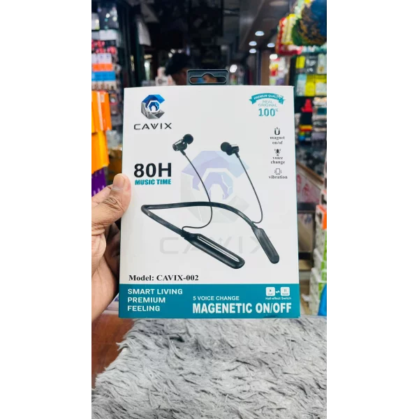 Cavix-002 Bluetooth Neckband Price in Bangladesh | BDStall