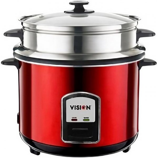 Vision 3L 100 SS Red Rice Cooker Price in Bangladesh | BDStall