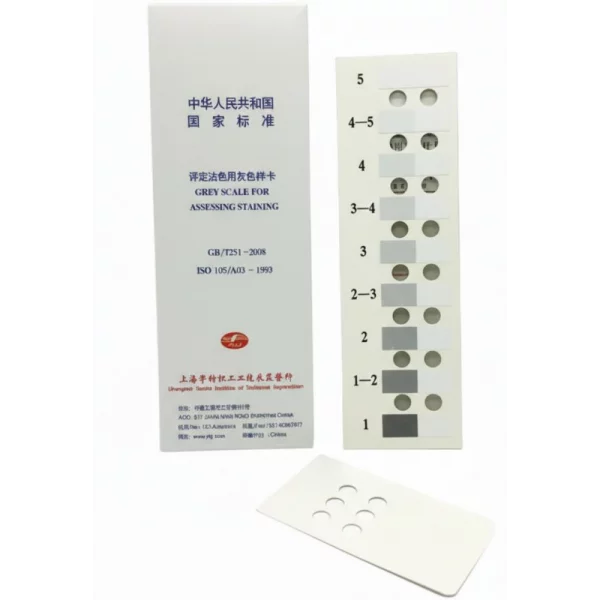 GB/T 251 Grey Scale for evaluating Assessing Staining Price in ...