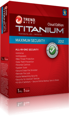 Trend Micro Titanium Maximum Security 2012 for 1 User Price in Bangladesh | BDStall