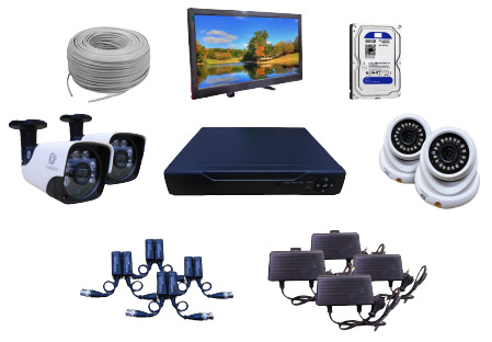 CCTV Package FVL-845p Camera with 17" Monitor Price in Bangladesh | BDStall