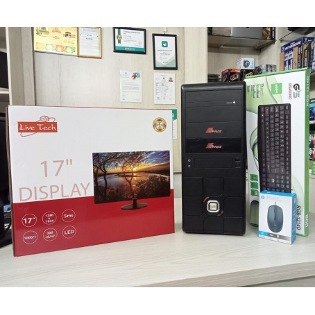 Desktop PC Dual Core 4GB RAM 500GB HDD 17" LED Monitor Price in ...
