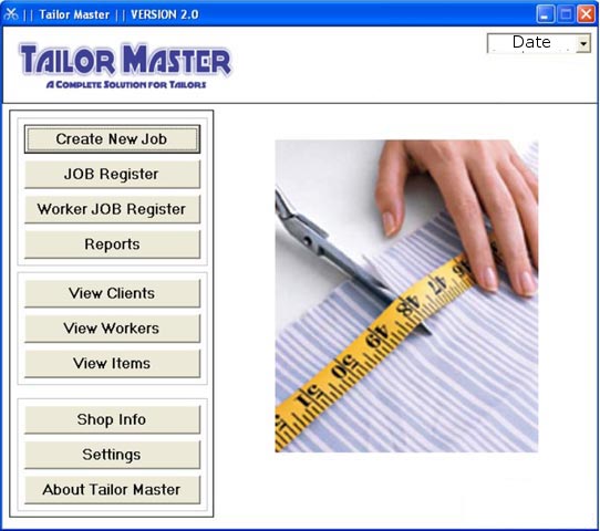 Tailors Management Software with Reports and Simple Backup Price in ...