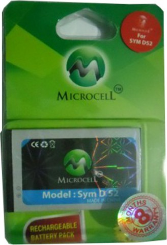 Microcell Green Li-ion Battery for Symphony D52 Mobile Price in ...