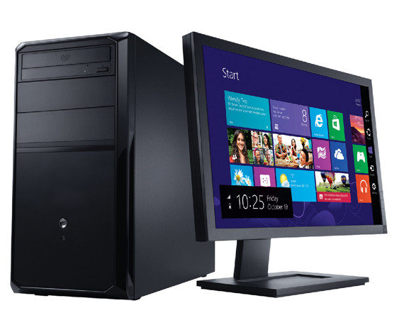 Desktop Computer with Dual Core 1GB RAM 80 GB HDD 17" LED Price in ...