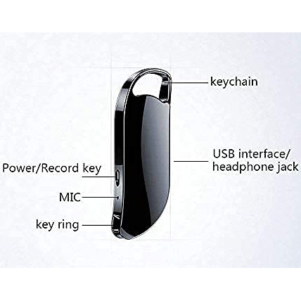 Keychain 8GB Spy Hidden Voice Recorder Price in Bangladesh | BDStall