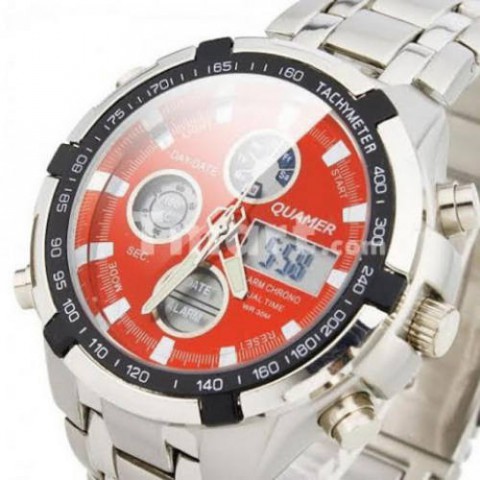 Business Men Digital Quartz LED Waterproof Alloy Wrist Watch Price in ...