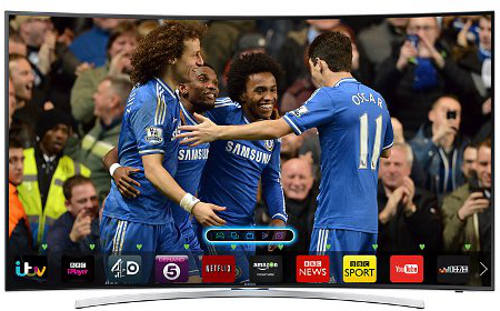 Samsung H8000 Curved TV LED 55" Series 8 Smart 3D Full HD Price in ...