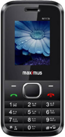 Maximus M117b Dual SIM VGA Camera 1.8" Classic Mobile Phone Price in ...