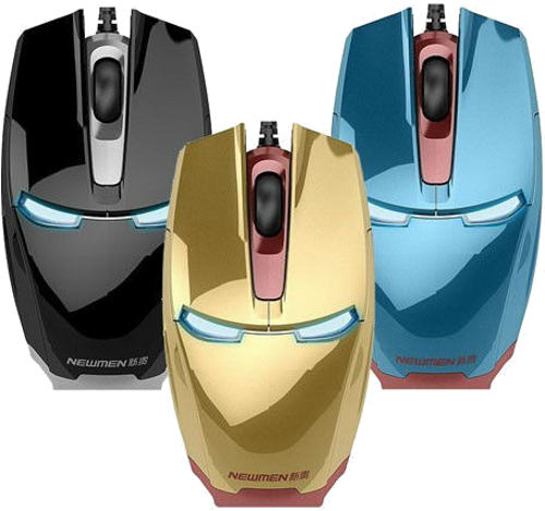 Newmen G306 Iron Man Hi Speed Movement Optical Gaming Mouse Price in ...