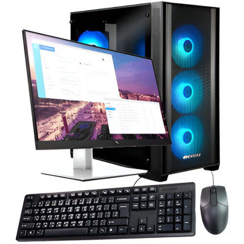Desktop PC Core i7 8th Gen 19" LED Monitor / 128GB M.2 Price in ...