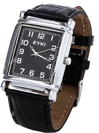 Eyki W5-E111M Quartz Synthetic Leather Black Dial Watch Price in ...