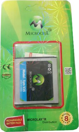 Microcell Mobile Phone Battery Li-ion for Symphony V25 Price in ...
