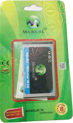 Microcell Mobile Phone Battery Li-ion for Winstar W28 Price in ...