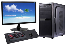 Desktop Office PC Core 2 Duo 2GB RAM 250GB HDD 17" Monitor Price in ...
