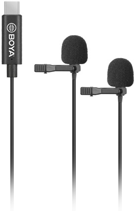 Boya BY-M3D Dual Lapel USB Type-C Microphone Price in Bangladesh | BDStall